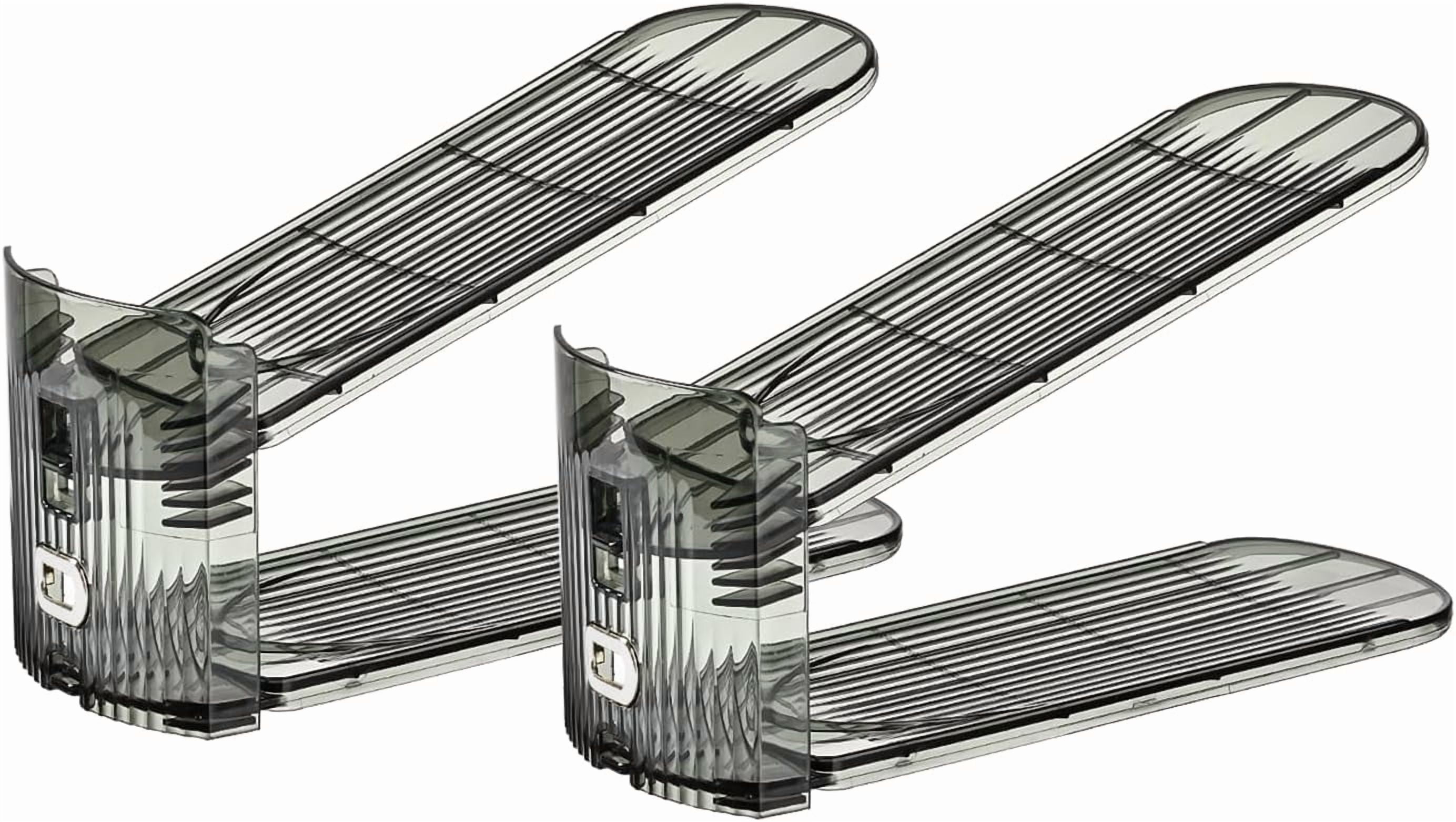 12 Pack Shoe Slots Organizer Adjustable Level Shoe Stacker Holder ...