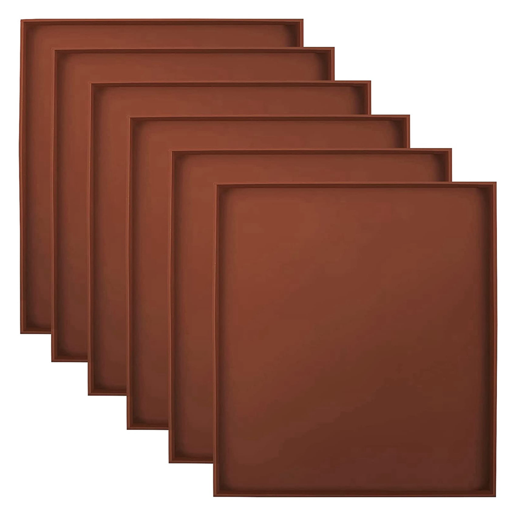 12 Pack Silicone Dehydrator Sheets Non Stick Square Edge Dehydrator ...