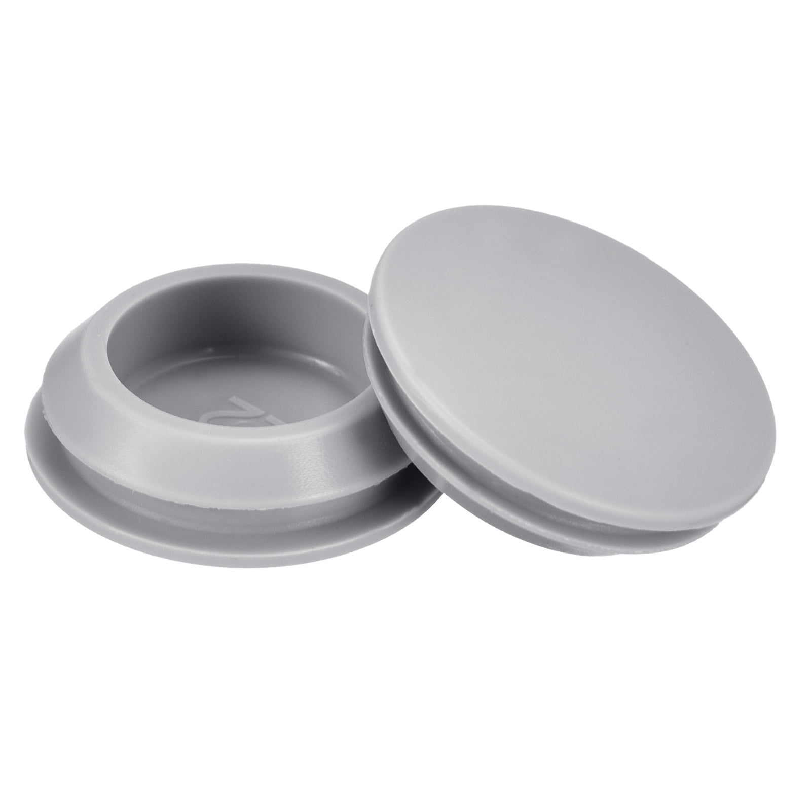 12 Pack Silicone Hole Plug, Gray Rubber Round Hole Plugs Fit for Bottle ...