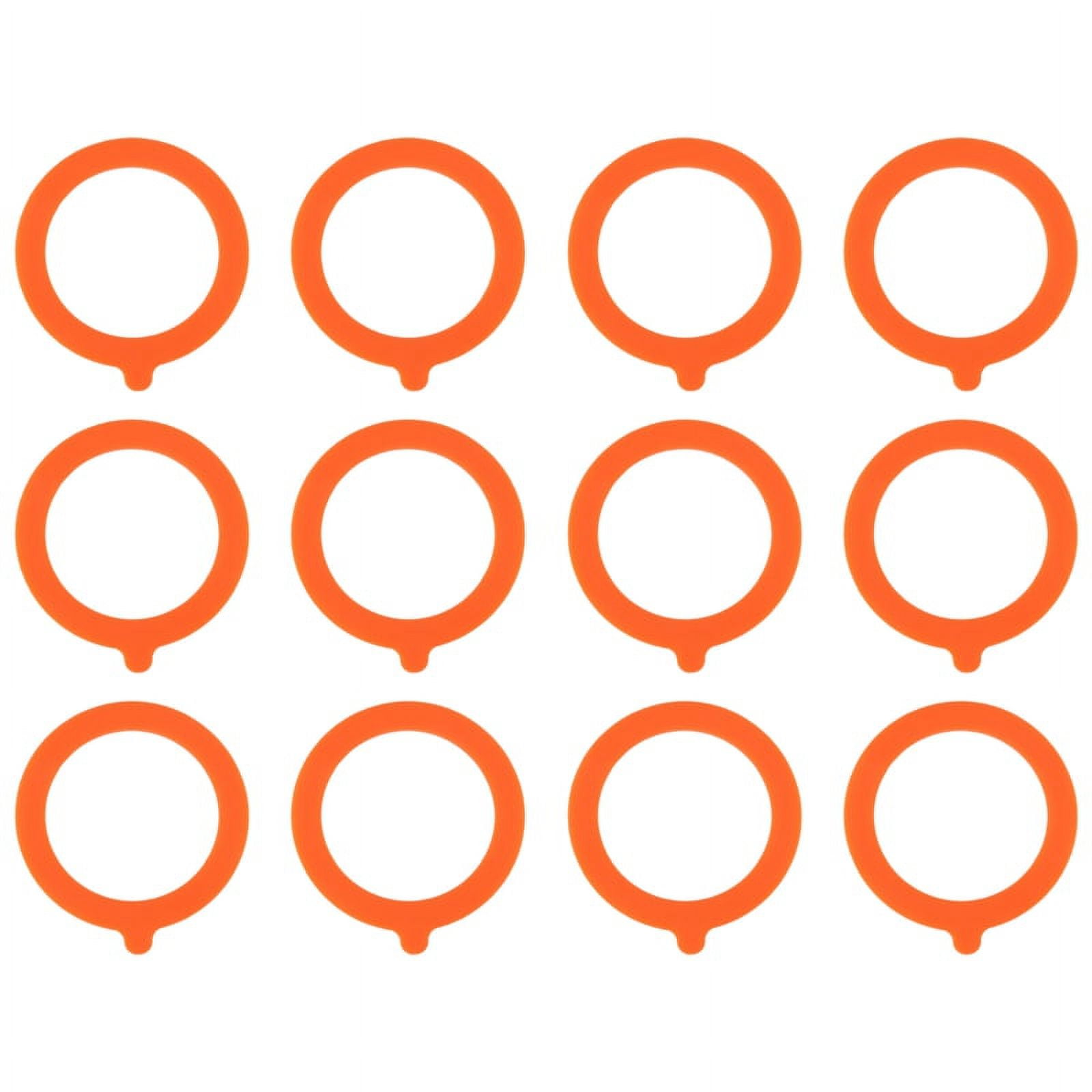 12 Pack Silicone Replacement Gasket, Airtight Rubber Seals Rings for ...