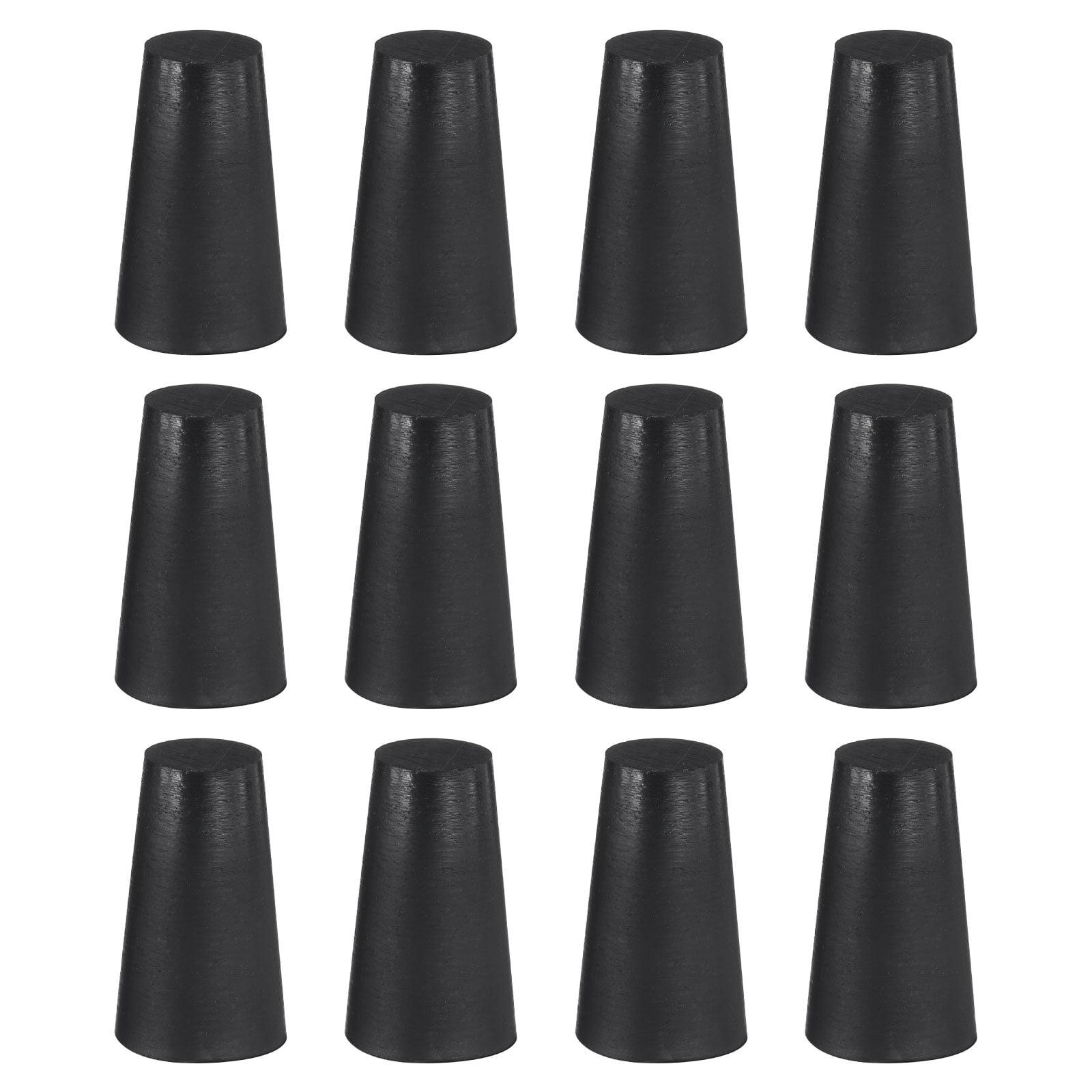 12 Pack Silicone Rubber Tapered Plug, 10mm to 15mm High Temp for Hole ...