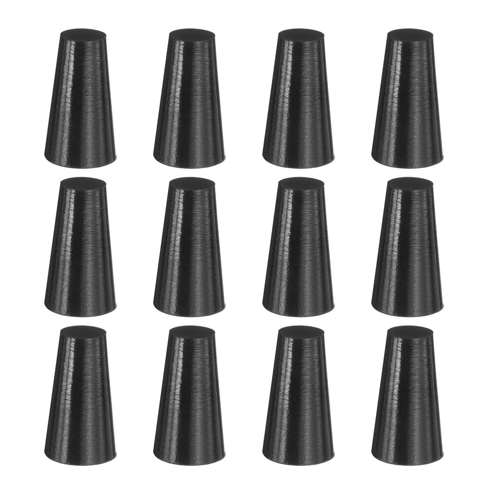 12 Pack Silicone Rubber Tapered Plug, 7.8mm to 12.5mm High Temp for ...
