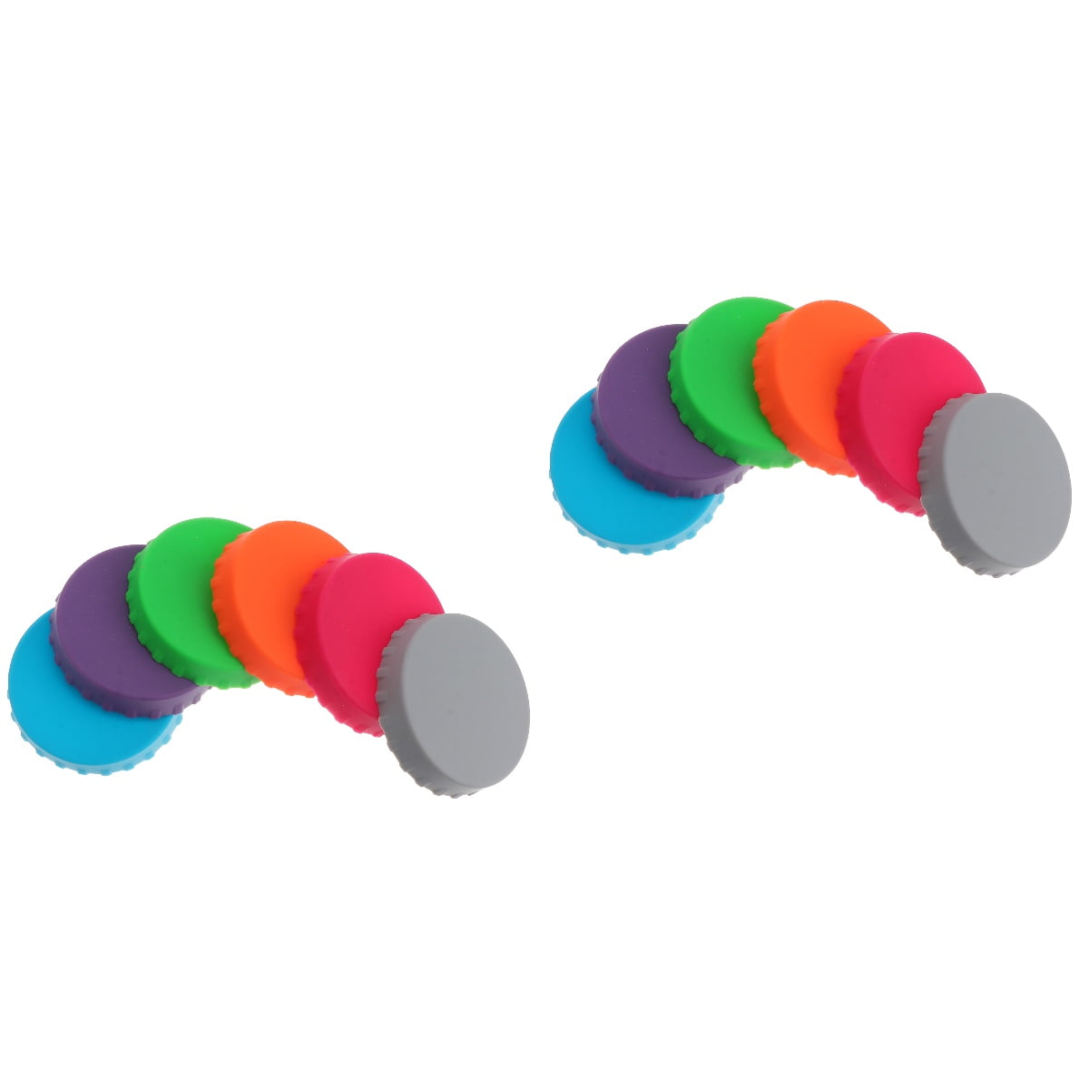 12 Pack Silicone Soda Can Lids, Standard Can Saver Lid Stopper ...