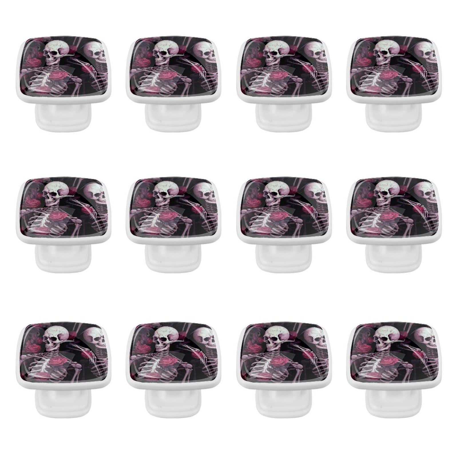 12 Pack Skeleton Kitchen Cabinet Square Knob Cabinet Hardware for ...