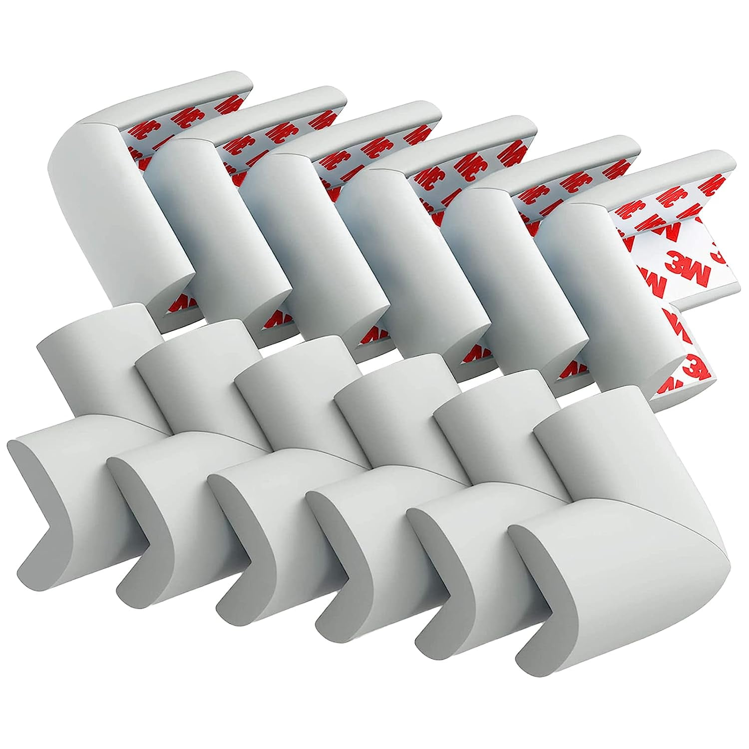 12 Pack Soft Corner Protector Baby Proofing Edge and Corner Guards ...