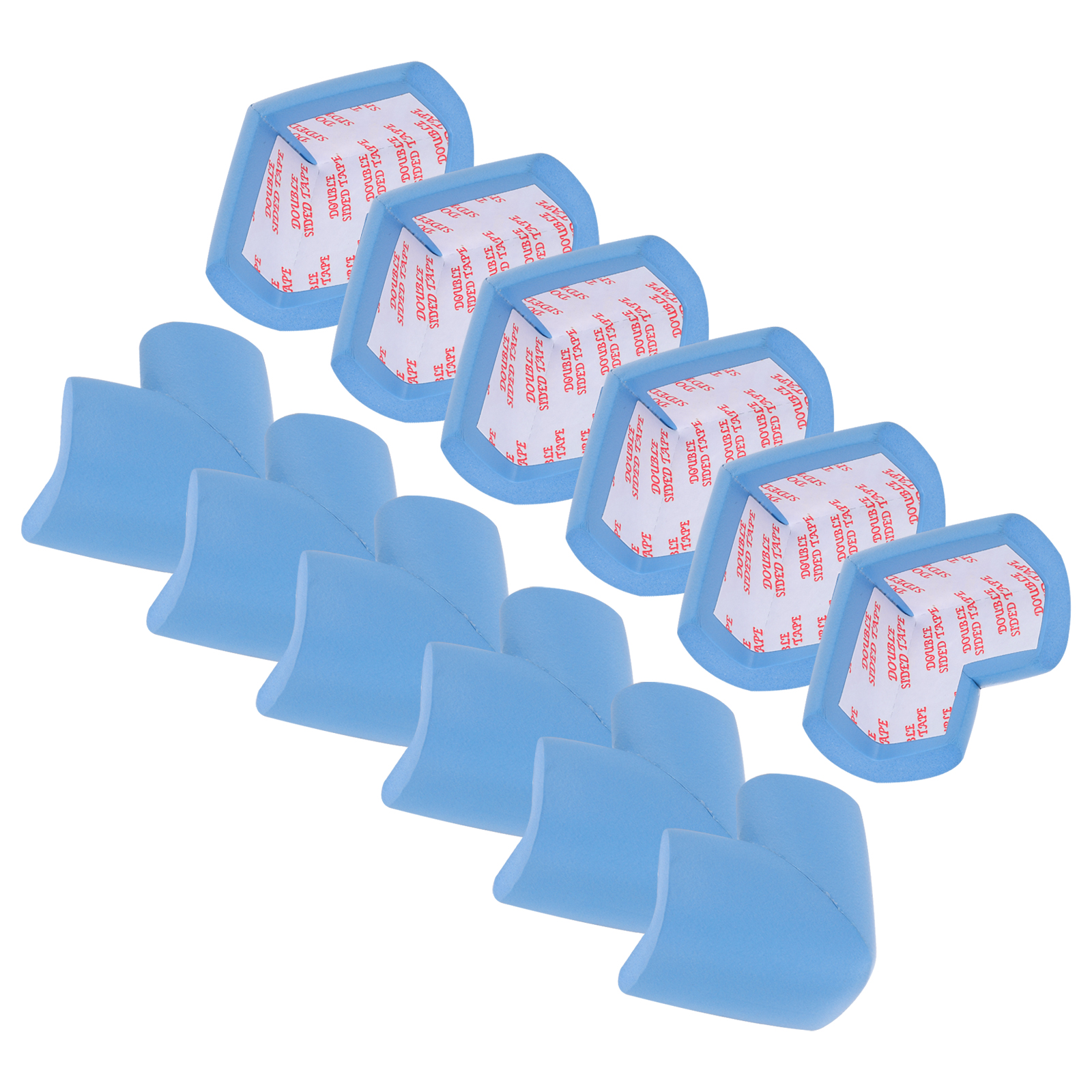 12 Pack Soft Corner Protector, Rubber Foam Furniture Proofing Corner ...