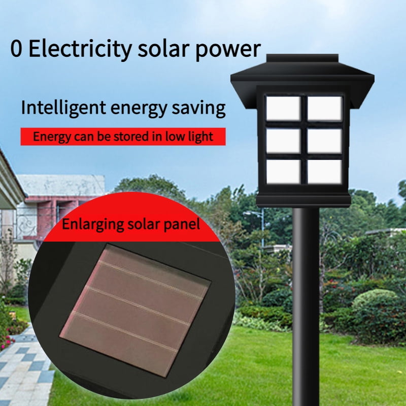 12 Pack Solar Outdoor Lights, LED Waterproof Solar Garden Lights, Solar ...