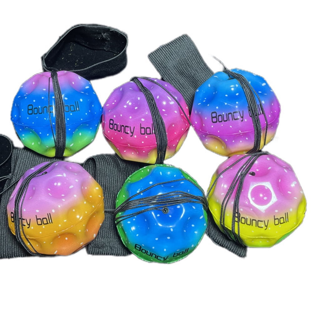 12 Pack Space Balls Extreme High Bouncing Ball Meteor Space Ball, With ...
