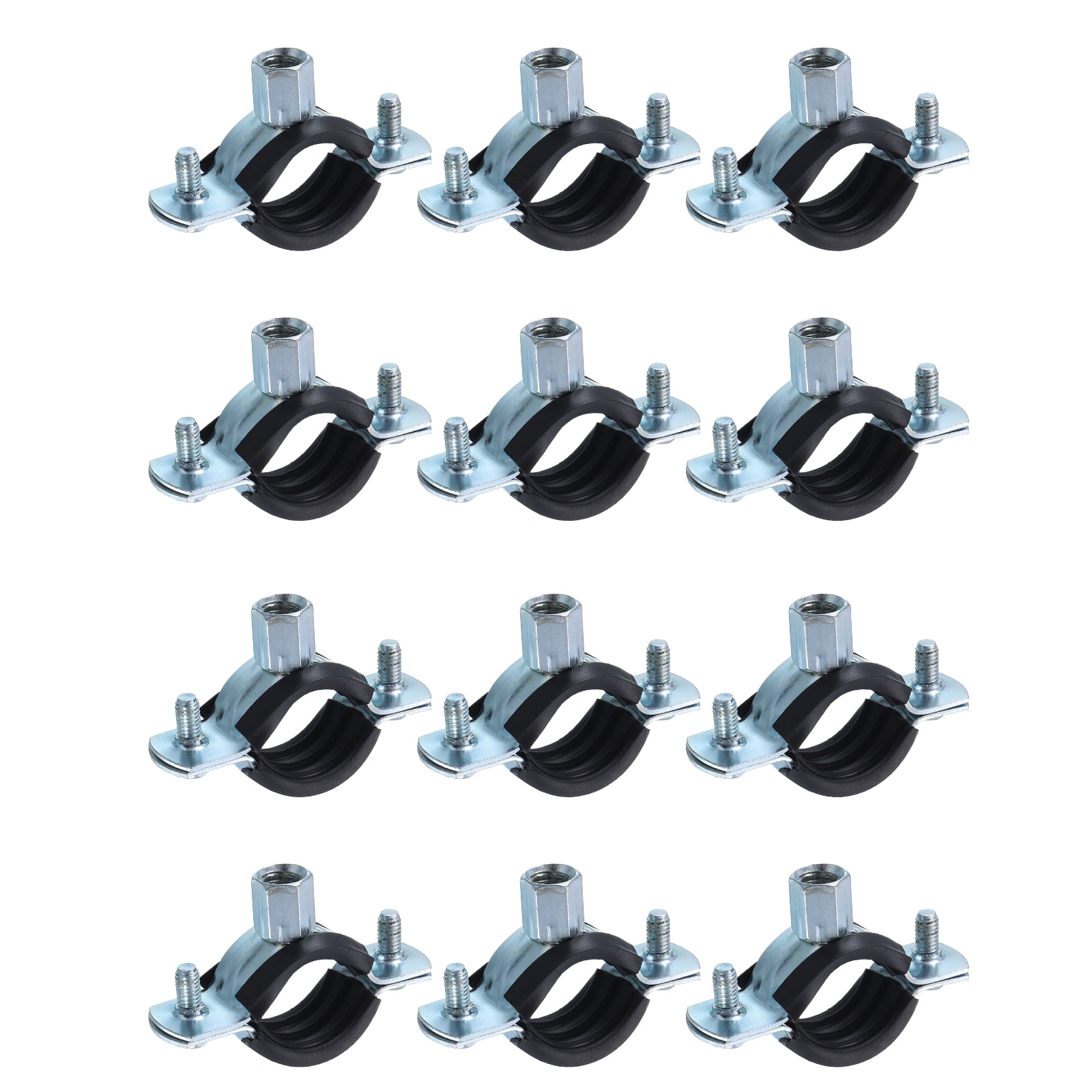 12 Pack Split Ring Pipe Hanger, 25mm/0.99inch Adjustable Pipe Bracket ...