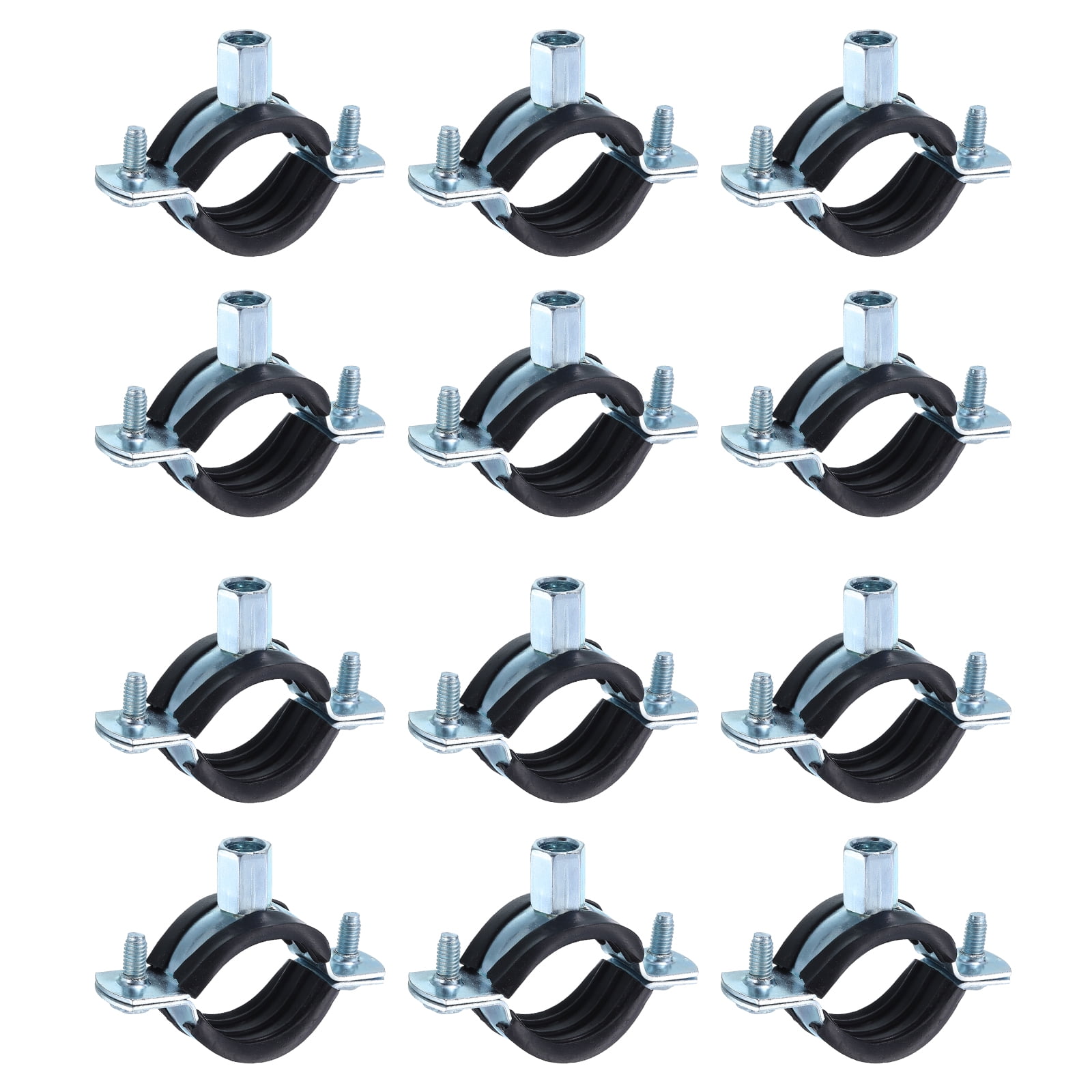 12 Pack Split Ring Pipe Hanger, 32mm/1.26inch Adjustable Pipe Bracket ...