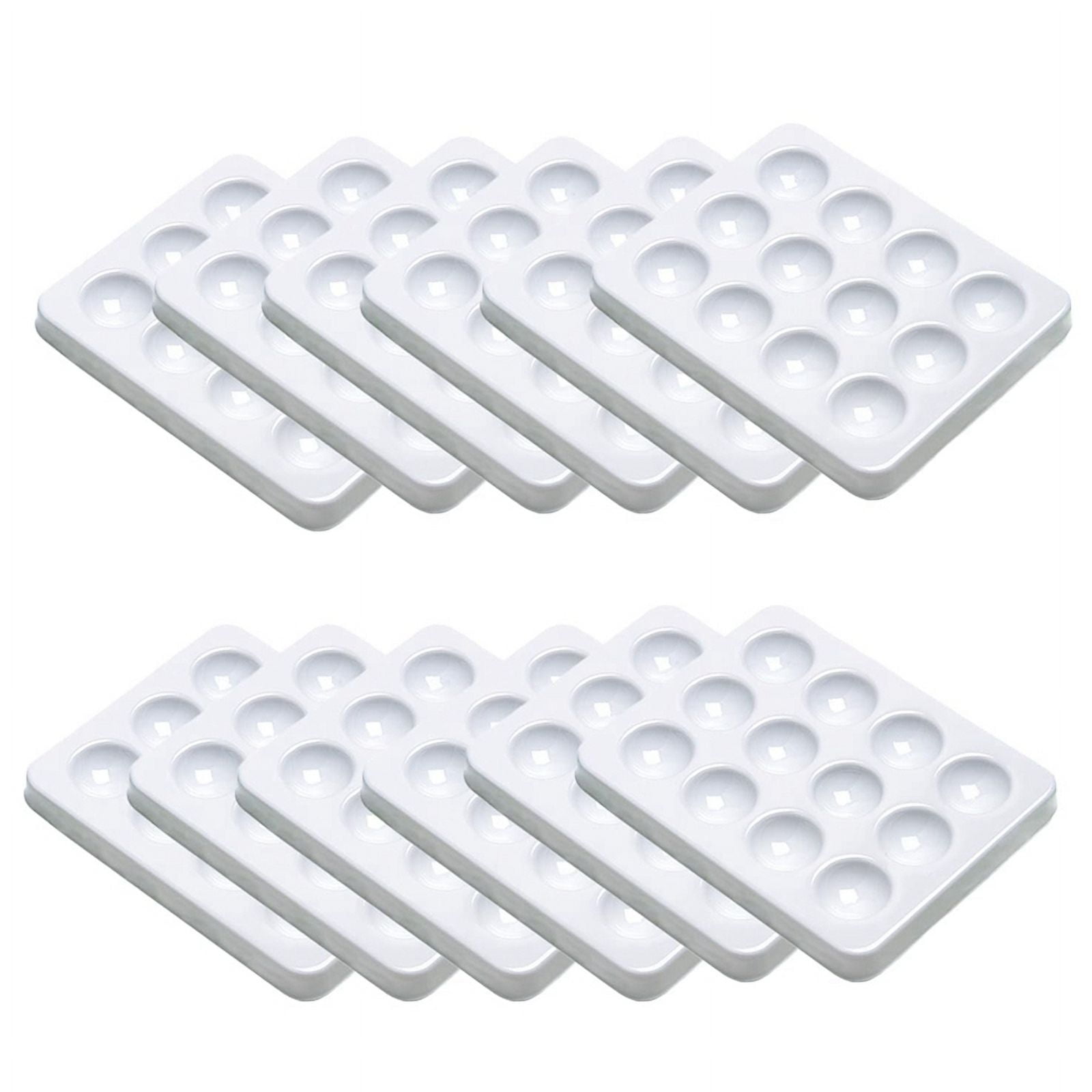 12 Pack Spot Plates - Reaction Plate-12 ,Polypropylene - Walmart.com