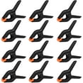 Romeda 12 Pack Spring Clamps 3.5 Inch Plastic Clips Heavy Duty Backdrop ...