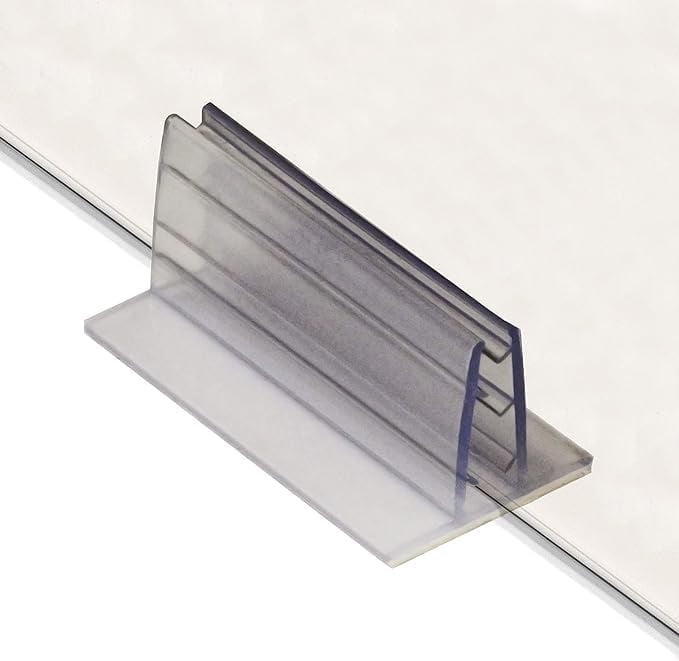 12 Pack - Stabilizing Clips for Plexiglass Sneeze Guard - Secures ...