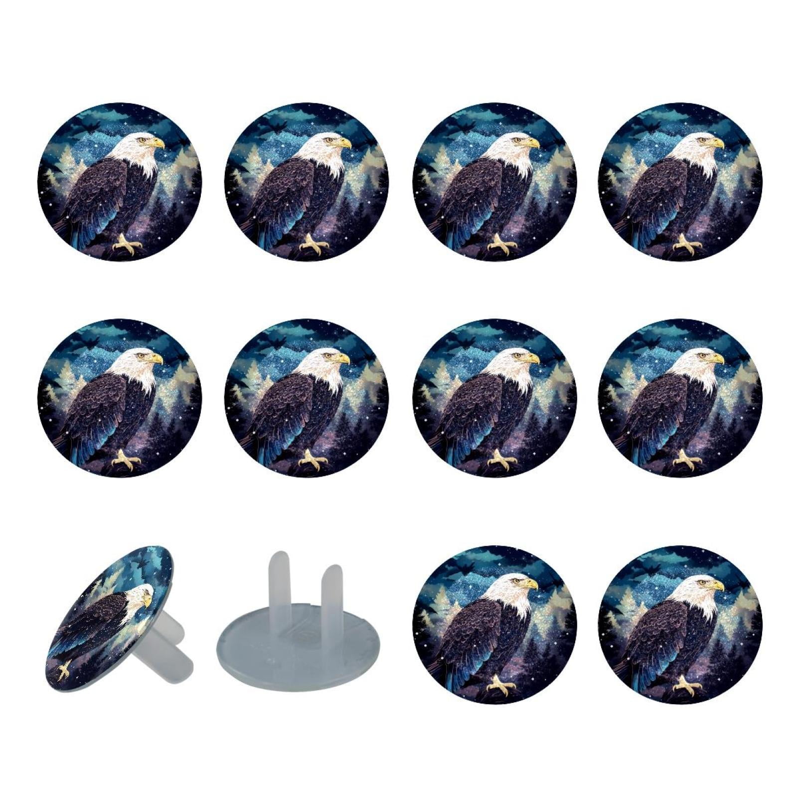 12 Pack Starry Eagle Outlet Covers Baby Proofing Plug Covers - Walmart.com
