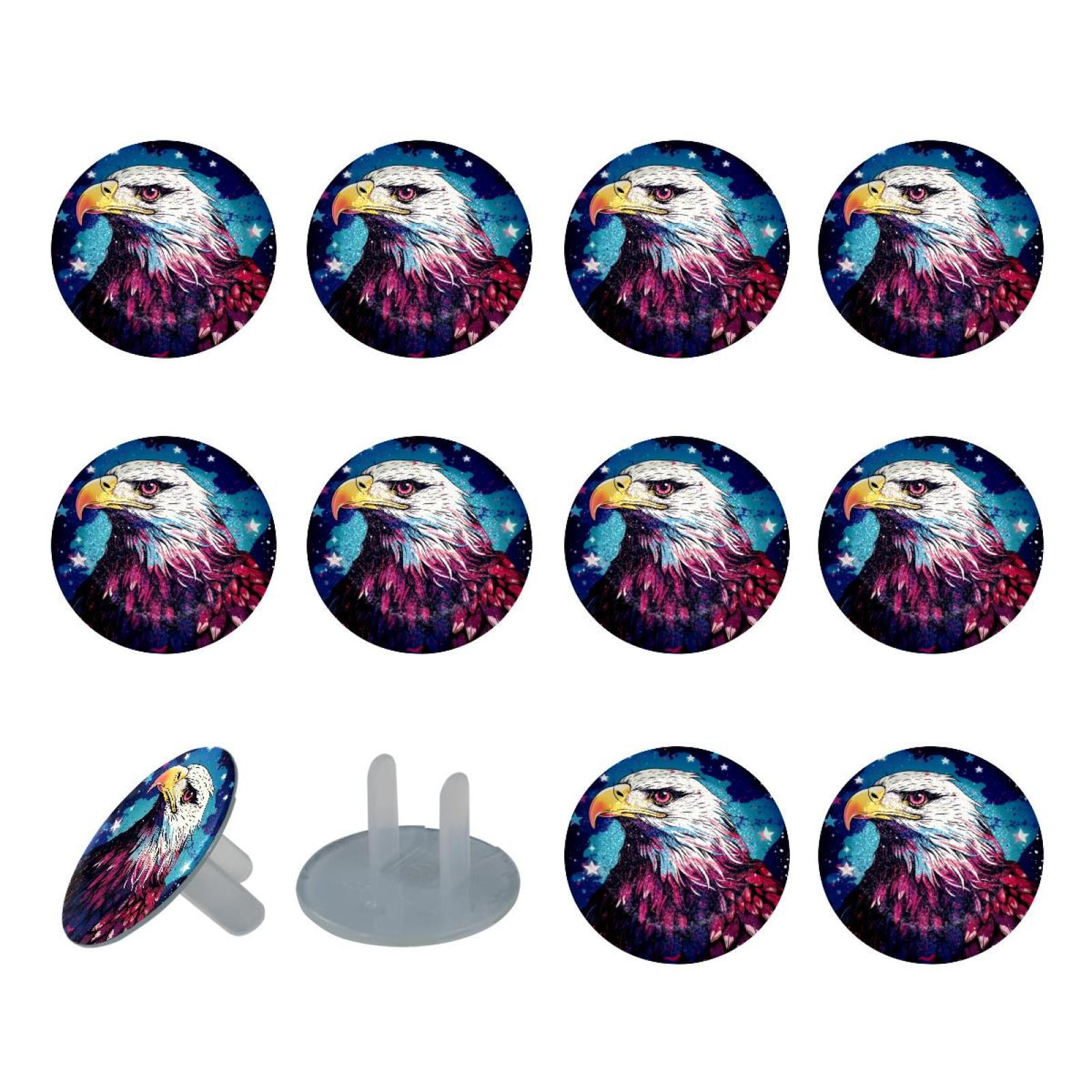 12 Pack Starry Eagle Outlet Covers Baby Proofing Socket Protectors ...