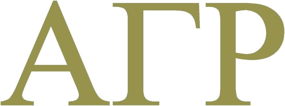 12 Pack - StickerDad® Alpha Gamma Rho - Fraternity V1 Greek Vinyl Decal ...