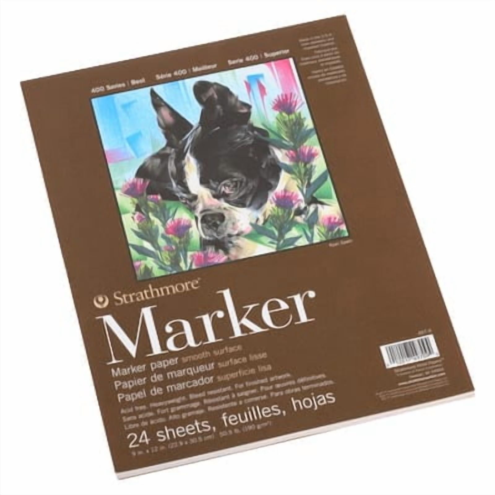 Strathmore 400 Series Marker Paper Pad, 12 Pack - Walmart Business Supplies