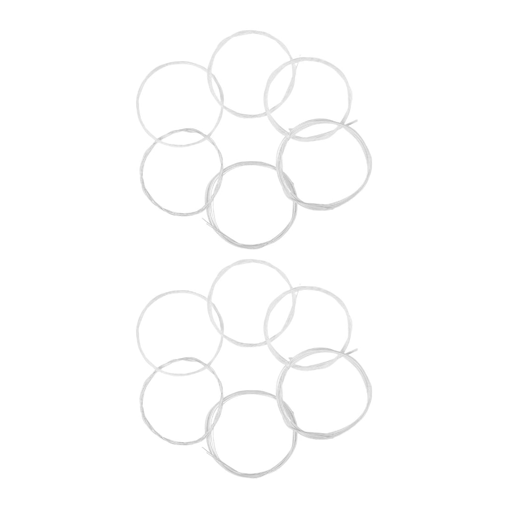 12 Pack String Set Winding Part Metal Texture Suitable for Oud Long ...