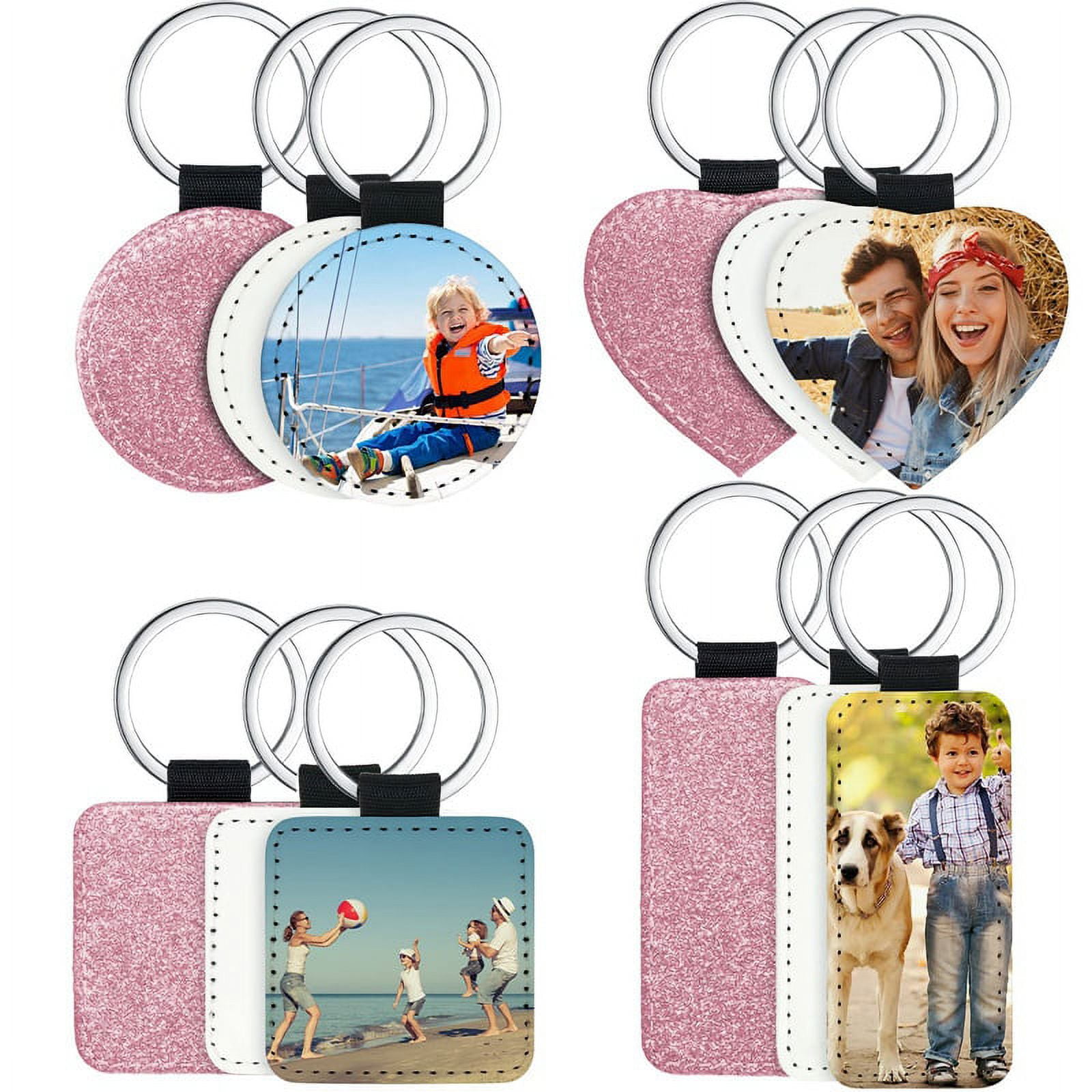 Acrylic 20-Piece | Acrylic Keychain Blanks For Heat Transfer | Luggage ...