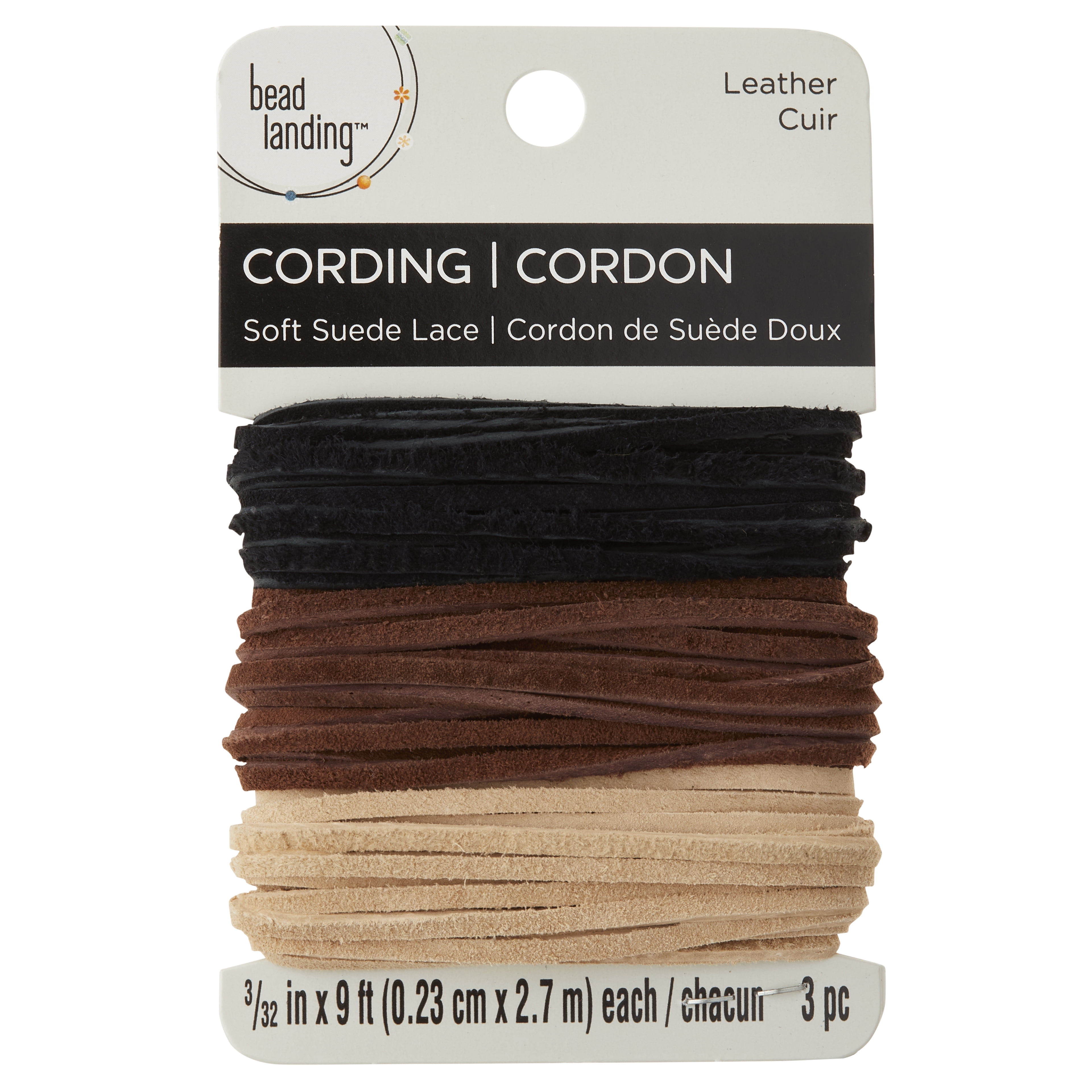 12 Pack: Suede Leather Cording Value Pack by Bead Landing™ - Walmart.com