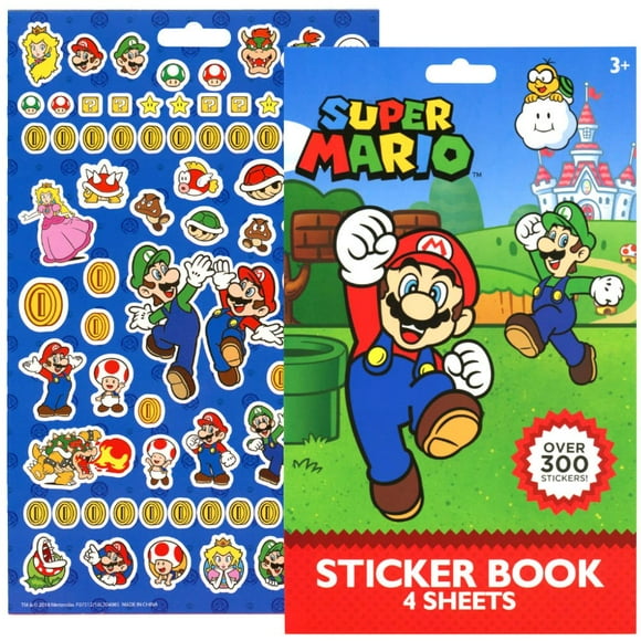 Super Mario Stickers and Wall Decals for Kids Rooms and Parties