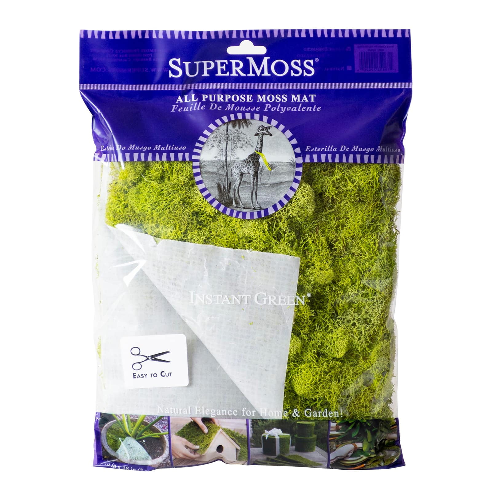 12 Pack: SuperMoss® Instant Green® Sticky All-Purpose Moss Mat ...