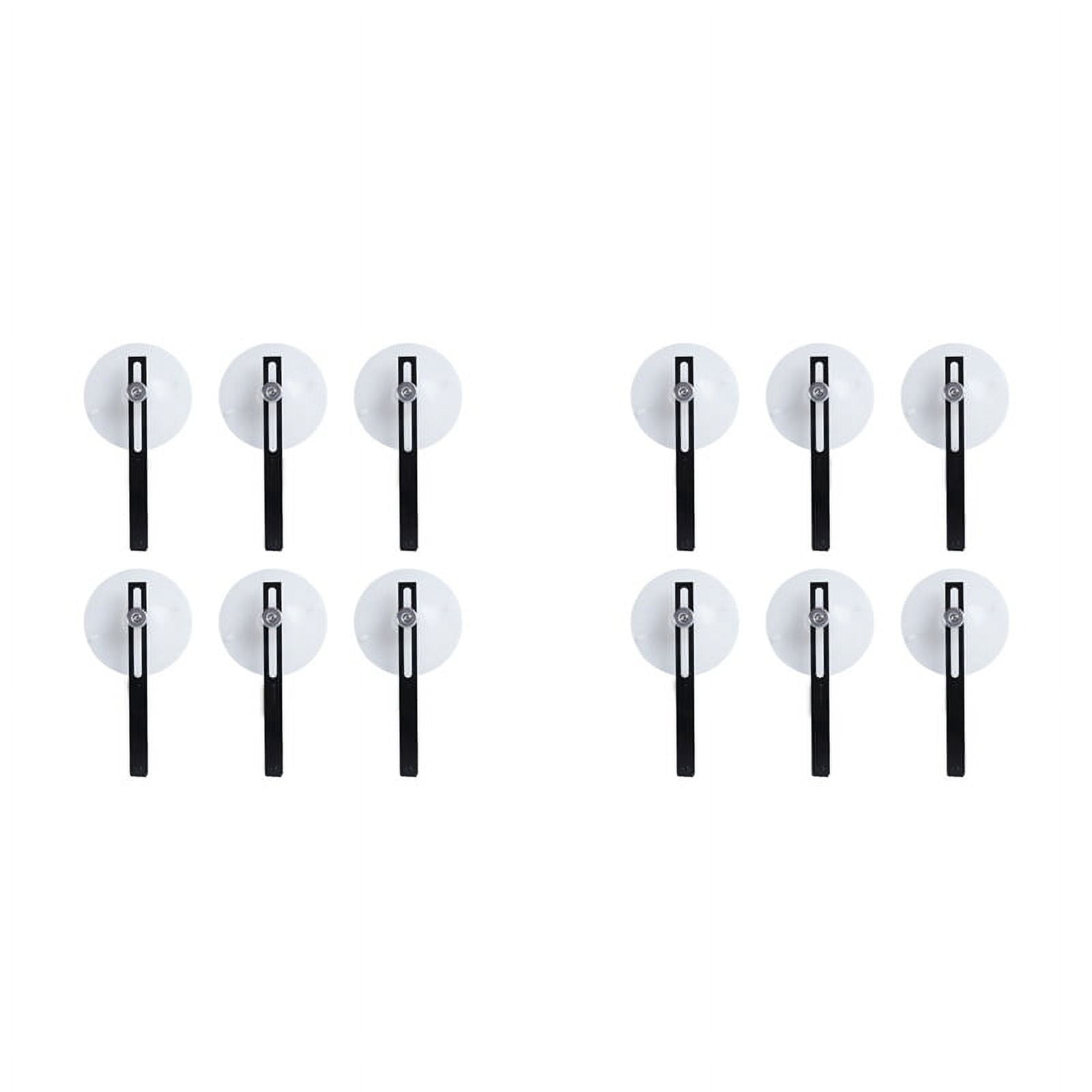 12 Pack TV Side Board Retainer Clip LED LCD TV Screen Remover Repair ...