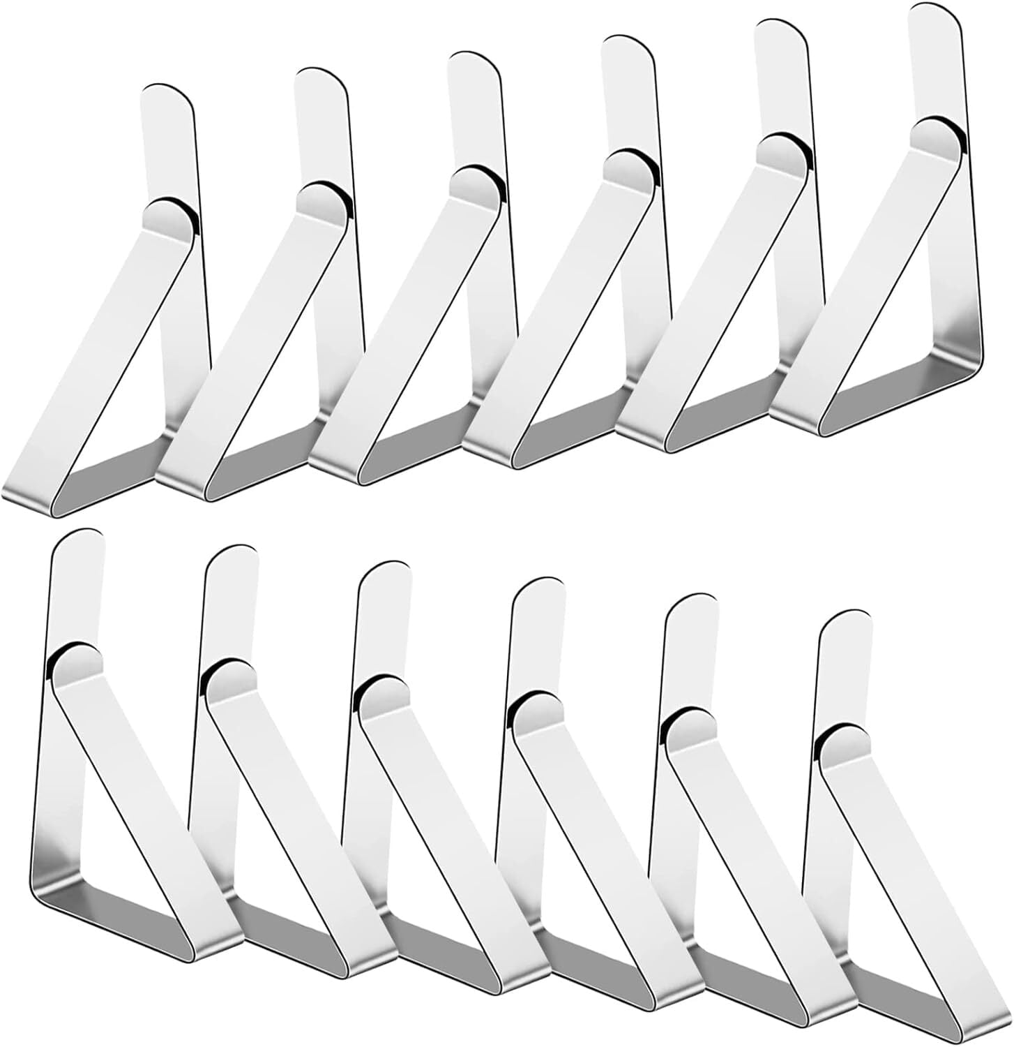 12 Pack Tablecloth Clips- Picnic Table Cloth Clips- Stainless Steel ...