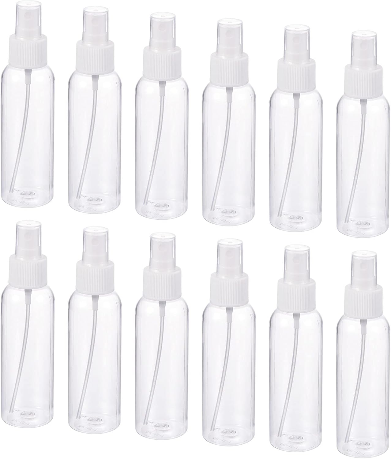 12 Pack Travel Spray Bottles - Lotion Portable Fine Mist Dispenser ...