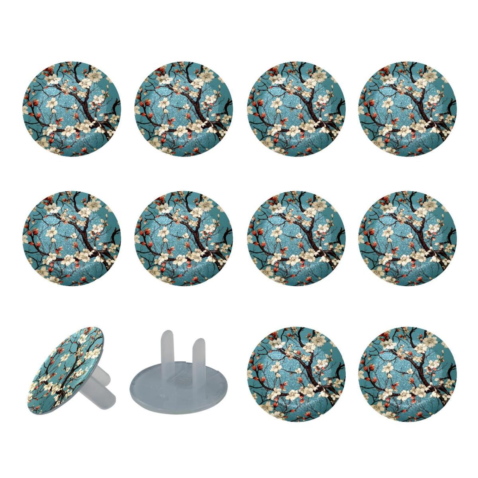 12 Pack Tree Outlet Covers Baby Proofing Socket Protectors Child Safety ...