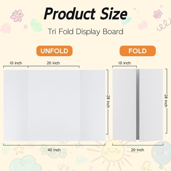 Trifold Display Board