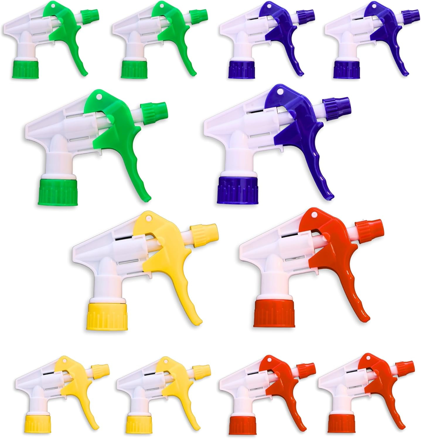 12-Pack Trigger Sprayer Bottle Replacement Nozzles- Replacement Trigger ...
