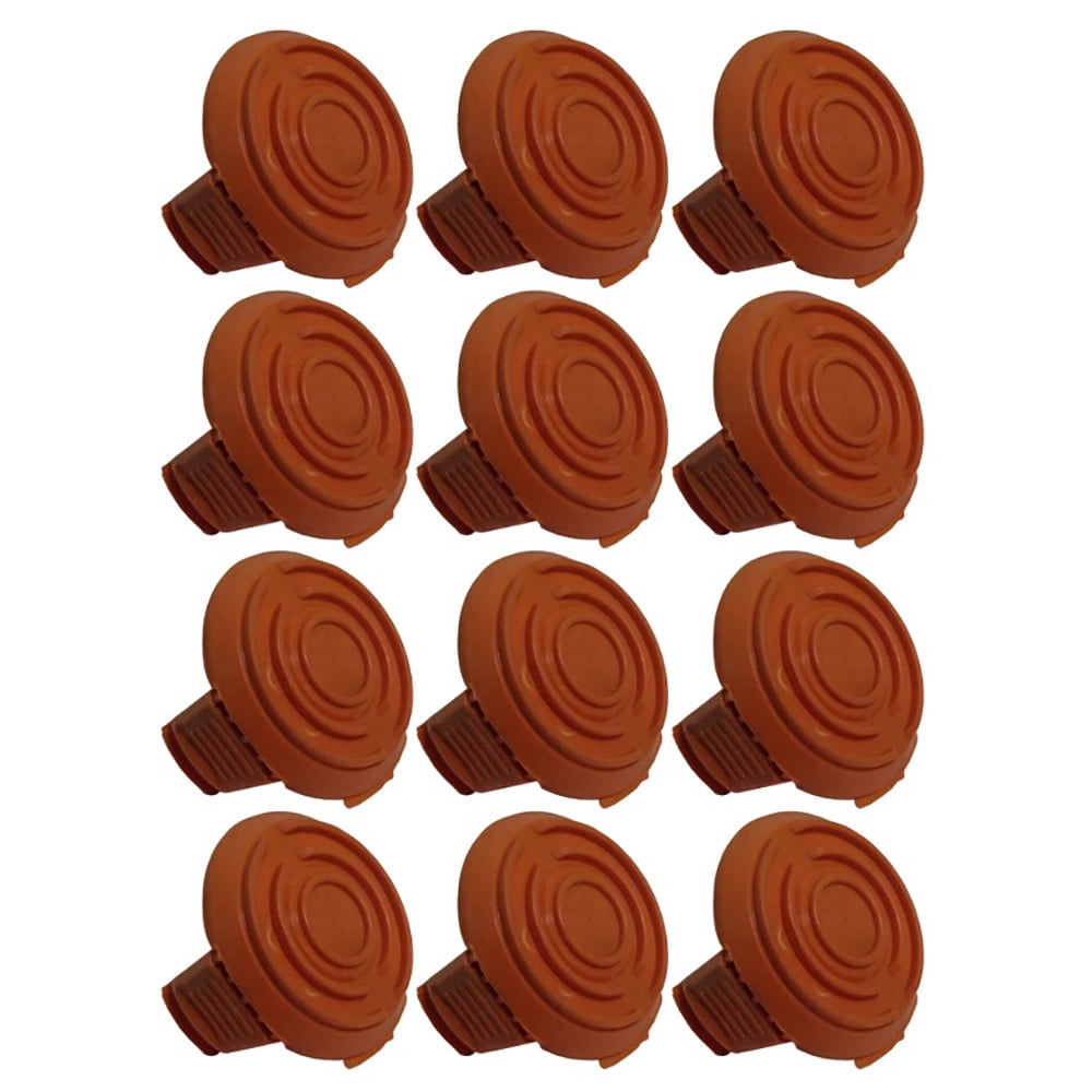 (12 Pack) Trimmer Edger Spool Cap Covers For Cordless Grass Trimmers ...