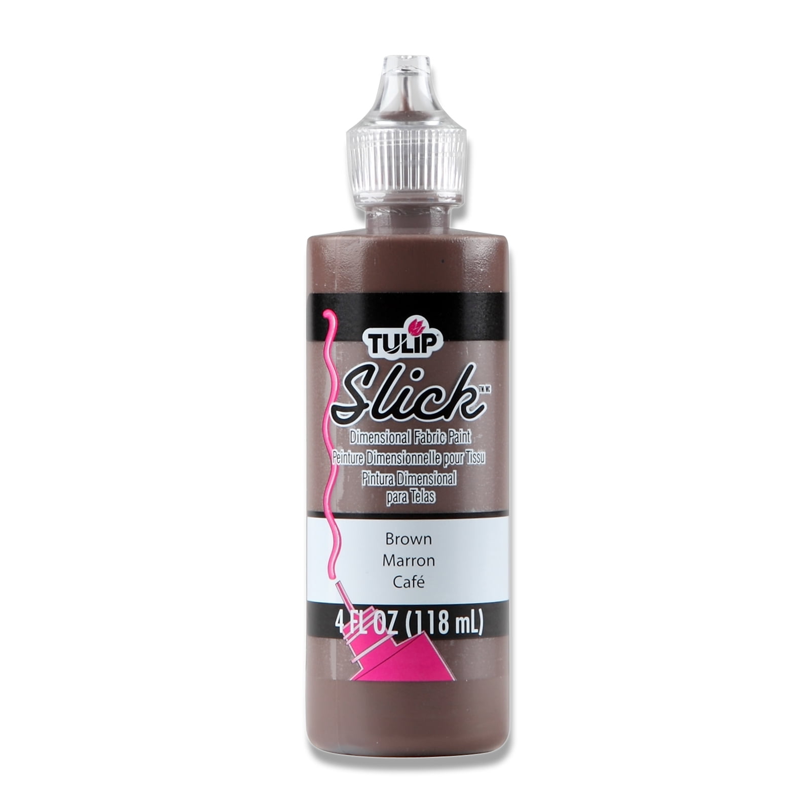 12 Pack: Tulip® Slick® Dimensional Fabric Paint - 4oz. - Walmart.com