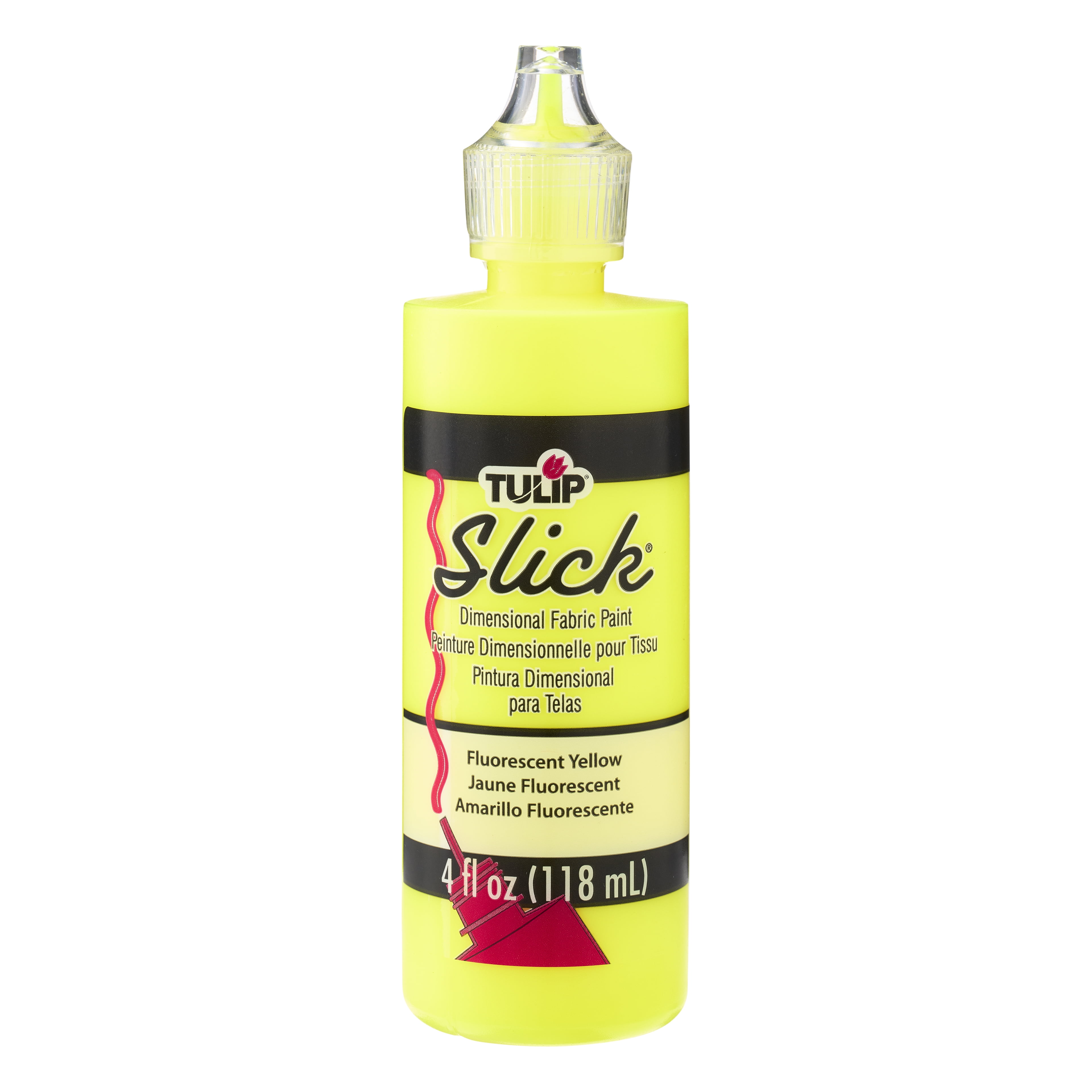 12 Pack: Tulip® Slick® Dimensional Fabric Paint - 4oz. - Walmart.com