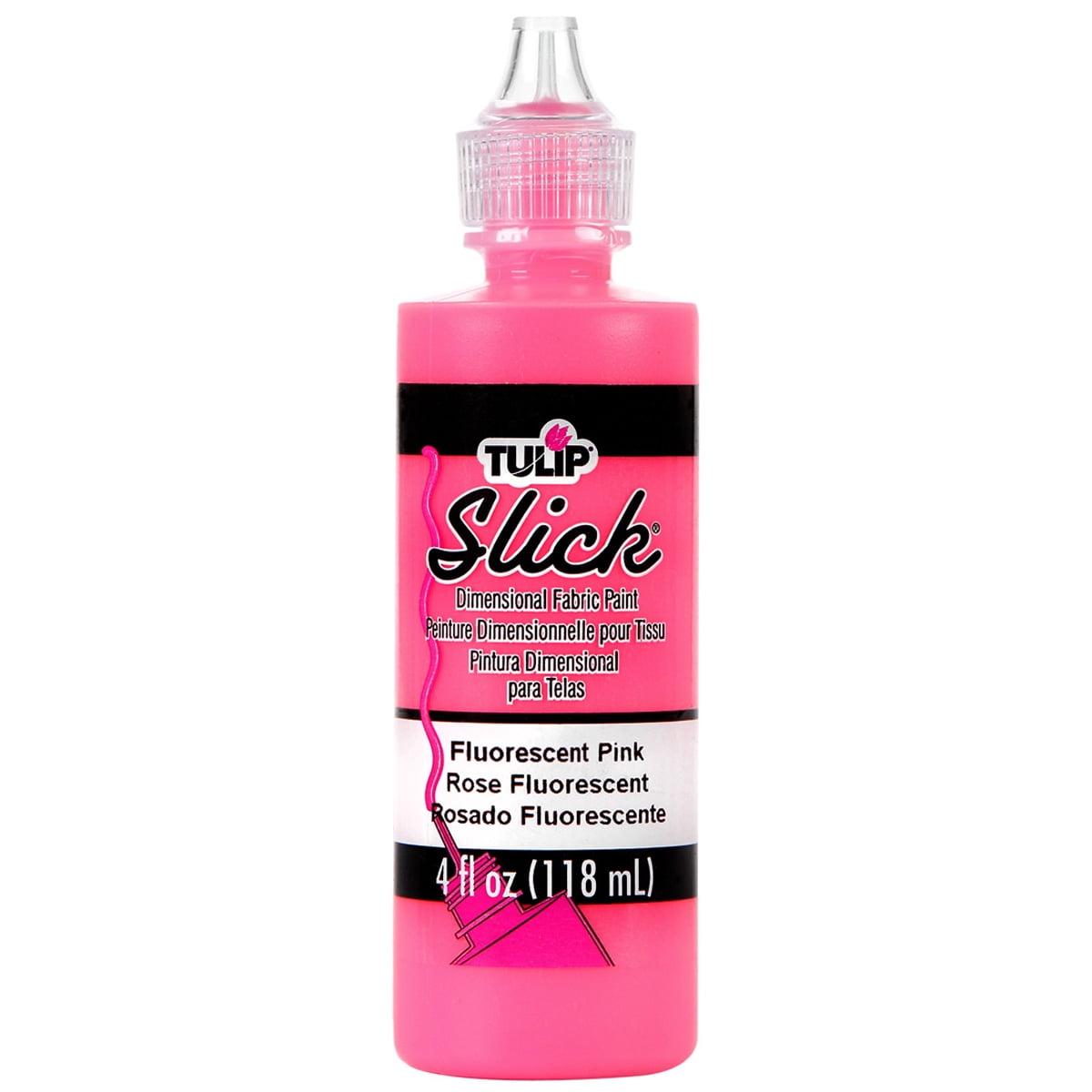 12 Pack: Tulip® Slick® Dimensional Fabric Paint - 4oz. - Walmart.com