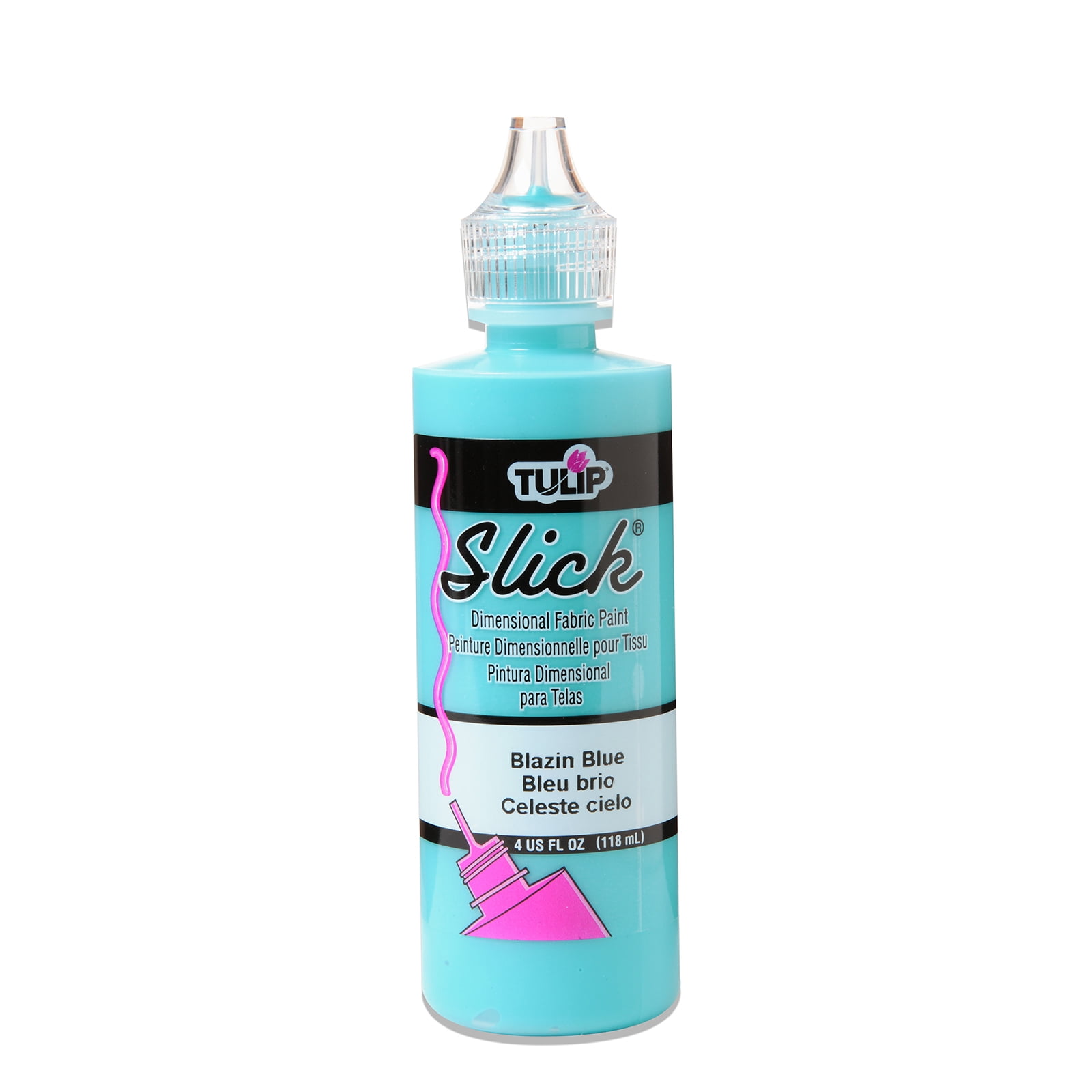 12 Pack: Tulip® Slick® Dimensional Fabric Paint - 4oz. - Walmart.com