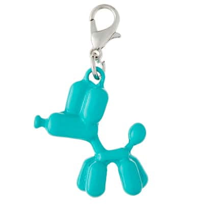 12 Pack: Turquoise Balloon Dog Charm by Bead Landing™ - Walmart.com