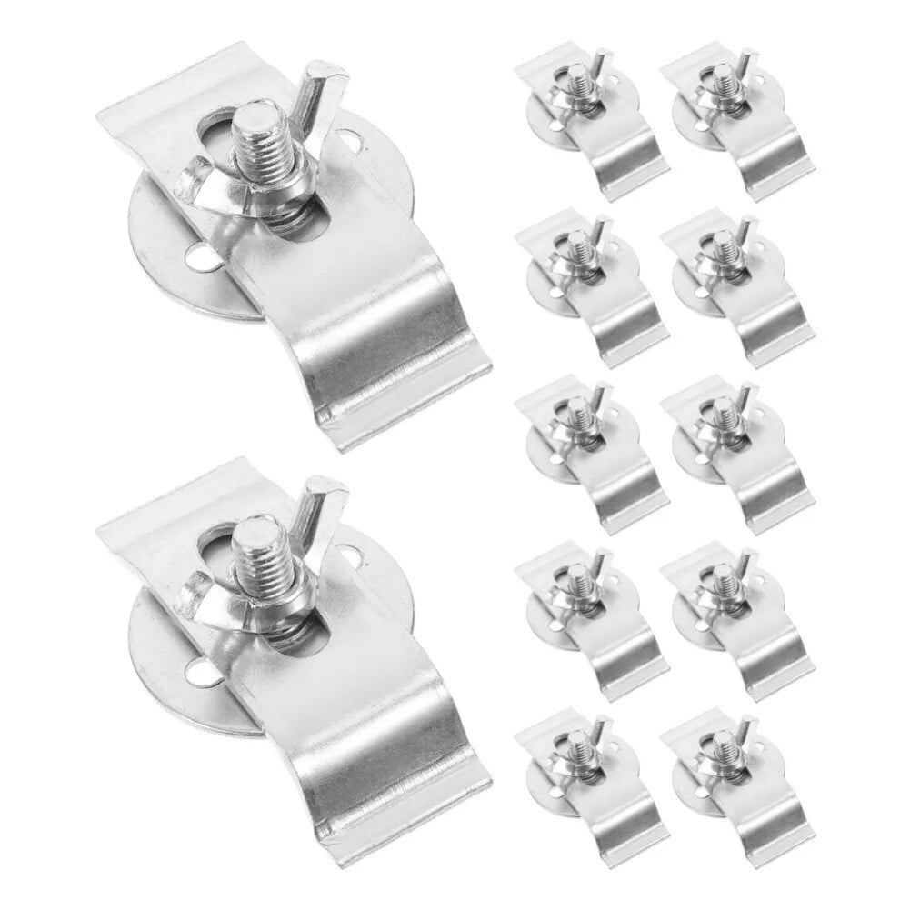 12-Pack Undermount Sink Clips Kit for Kitchen and Bathroom Installation ...