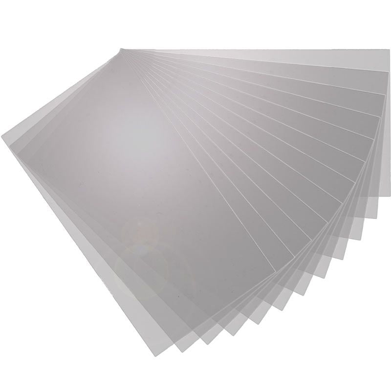 12 Pack Universal Basket And Bin Clear Plastic Label Covers - Walmart.com
