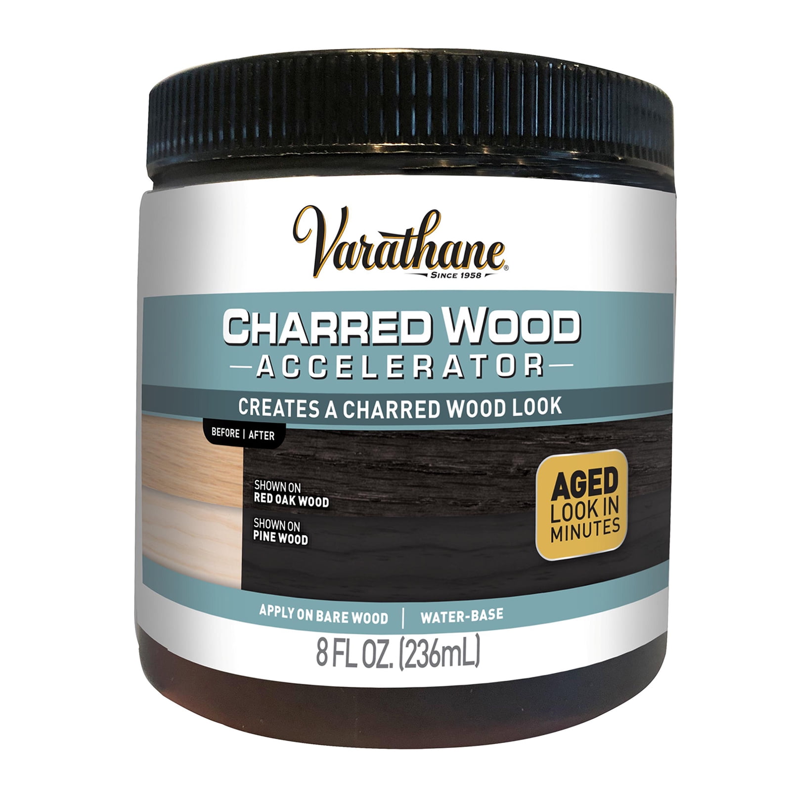 12 Pack: Varathane Accelerator - Charred Wood - Walmart.com