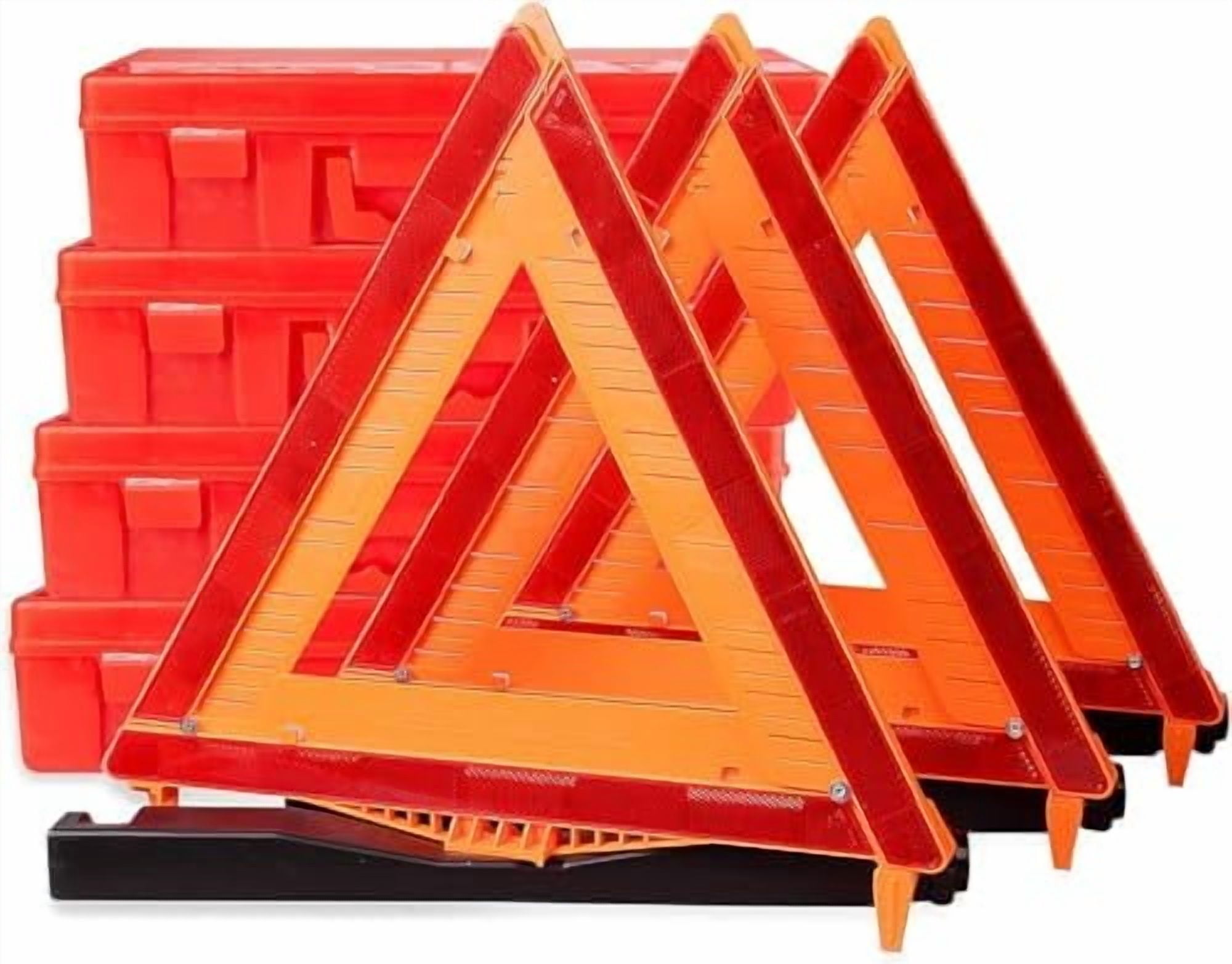 12 Pack Warning Triangle,Enmergency Reflector, Emergency Triangles for ...