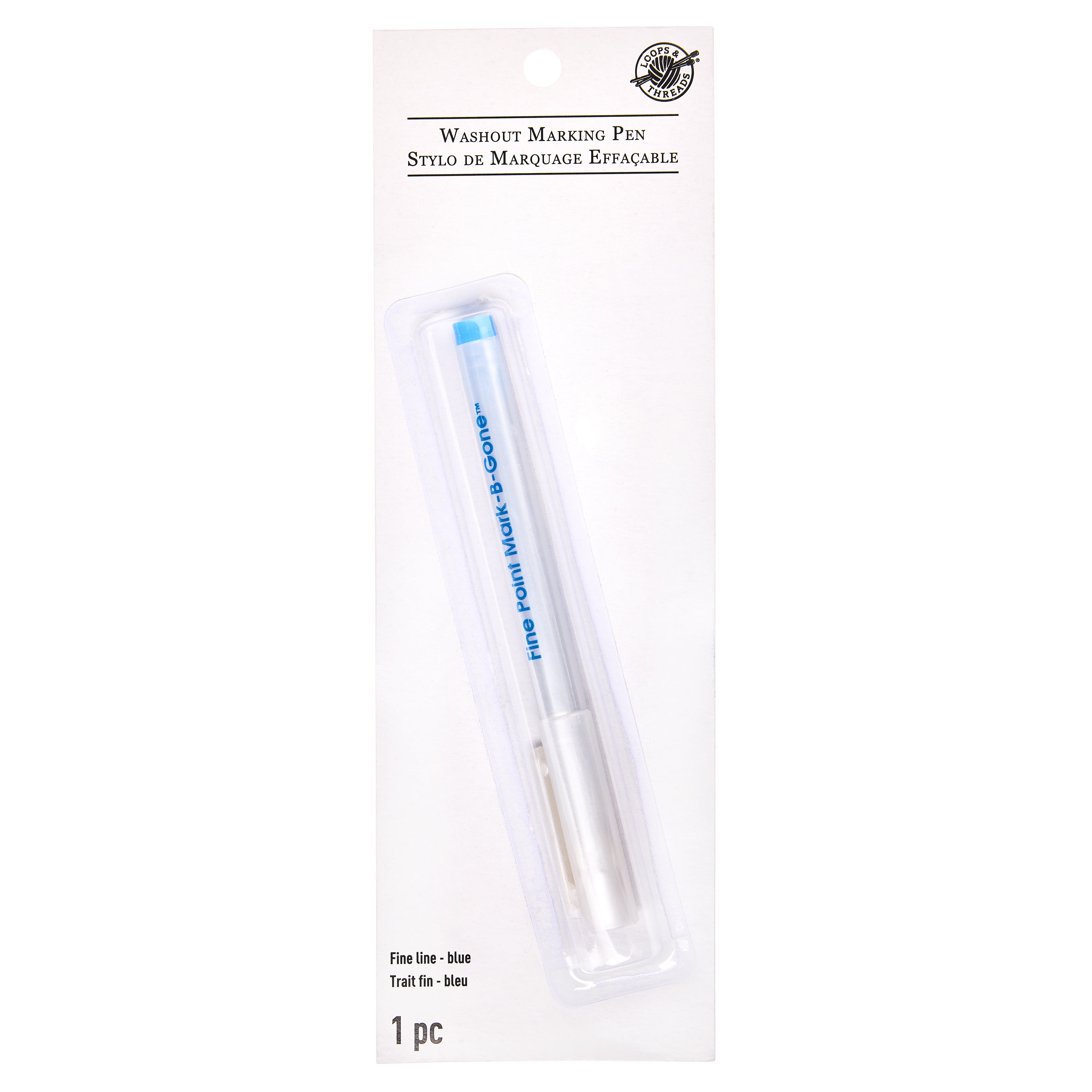 Loops & Threads Washout Marking Pen, 12 Pack - Walmart Business Supplies