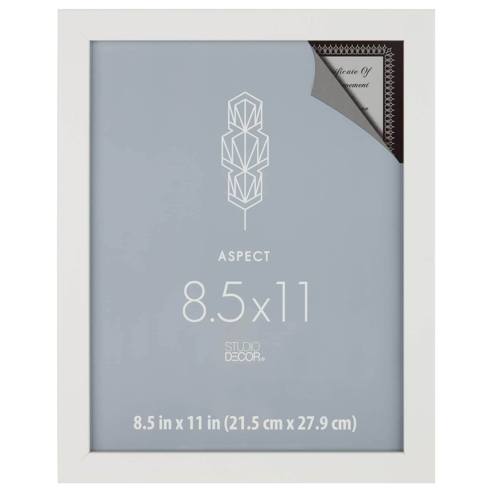 Studio Decor White Narrow 8.5" x 11" Frame, Aspect, 12 Pack - Walmart ...