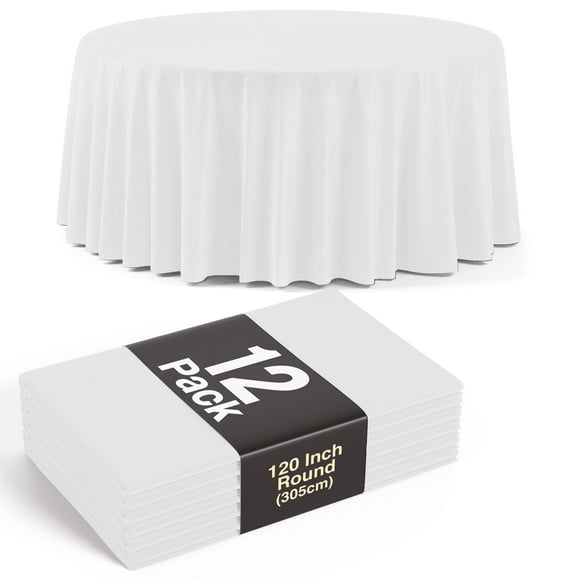 Shop 120-Inch Round Tablecloths for Elegant Dining and Events