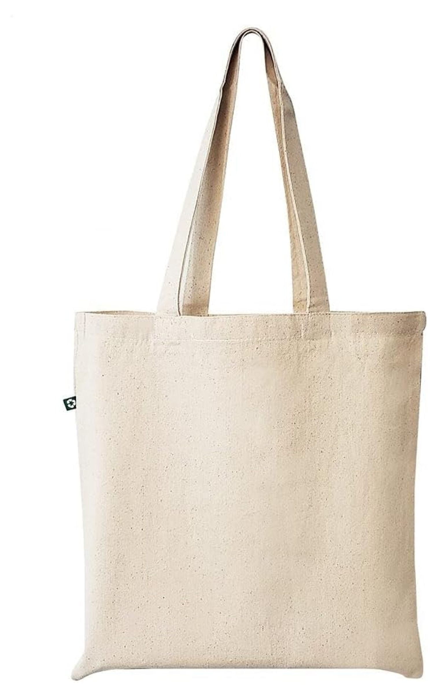 12 Pack Wholesale Recycled Canvas Tote Bags in Bulk 15x16 Heavy Duty ...