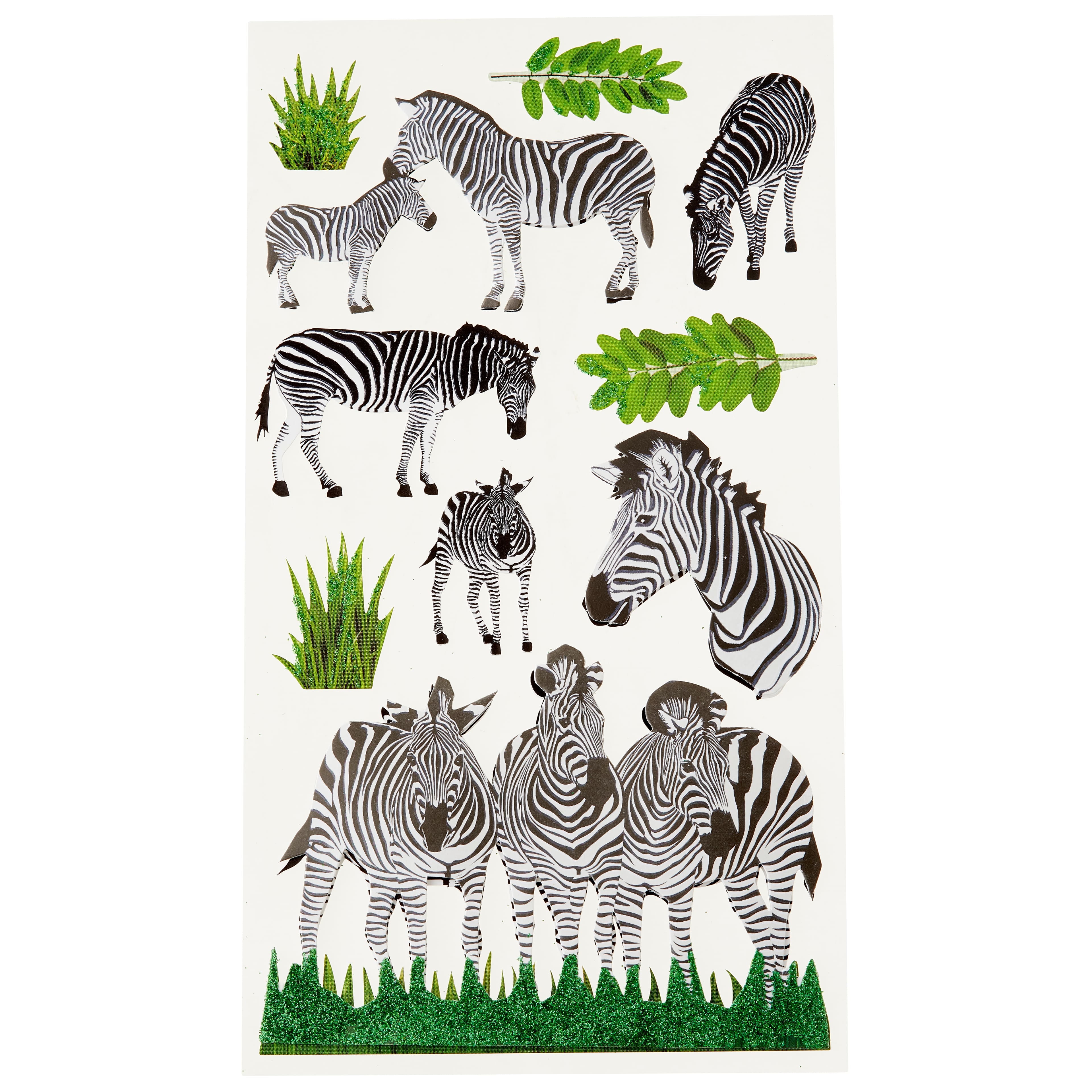 12 Pack: Zebra Stickers by Recollections™ - Walmart.com