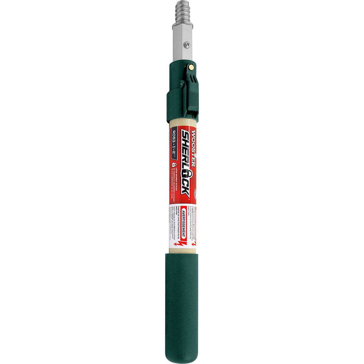 12-Pack of 1’ - 2’ Wooster R053 Sherlock Adjustable Extension Pole ...