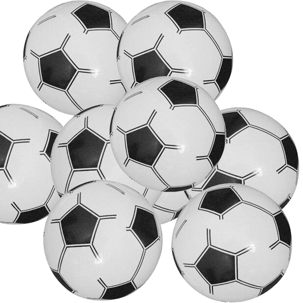 12 Pack of 11 Inch Inflatable Beach Balls, Pool Sports Beach Balls ...