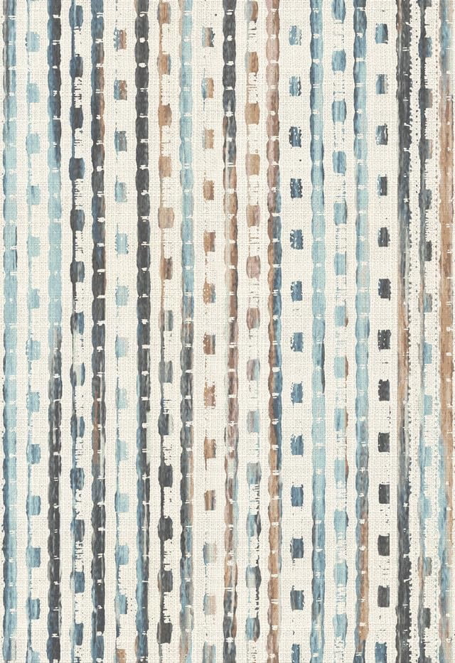 - 12-Pack of 11 x 16" Peel and Stick Wallpaper Sheets - Woven Stripe ...